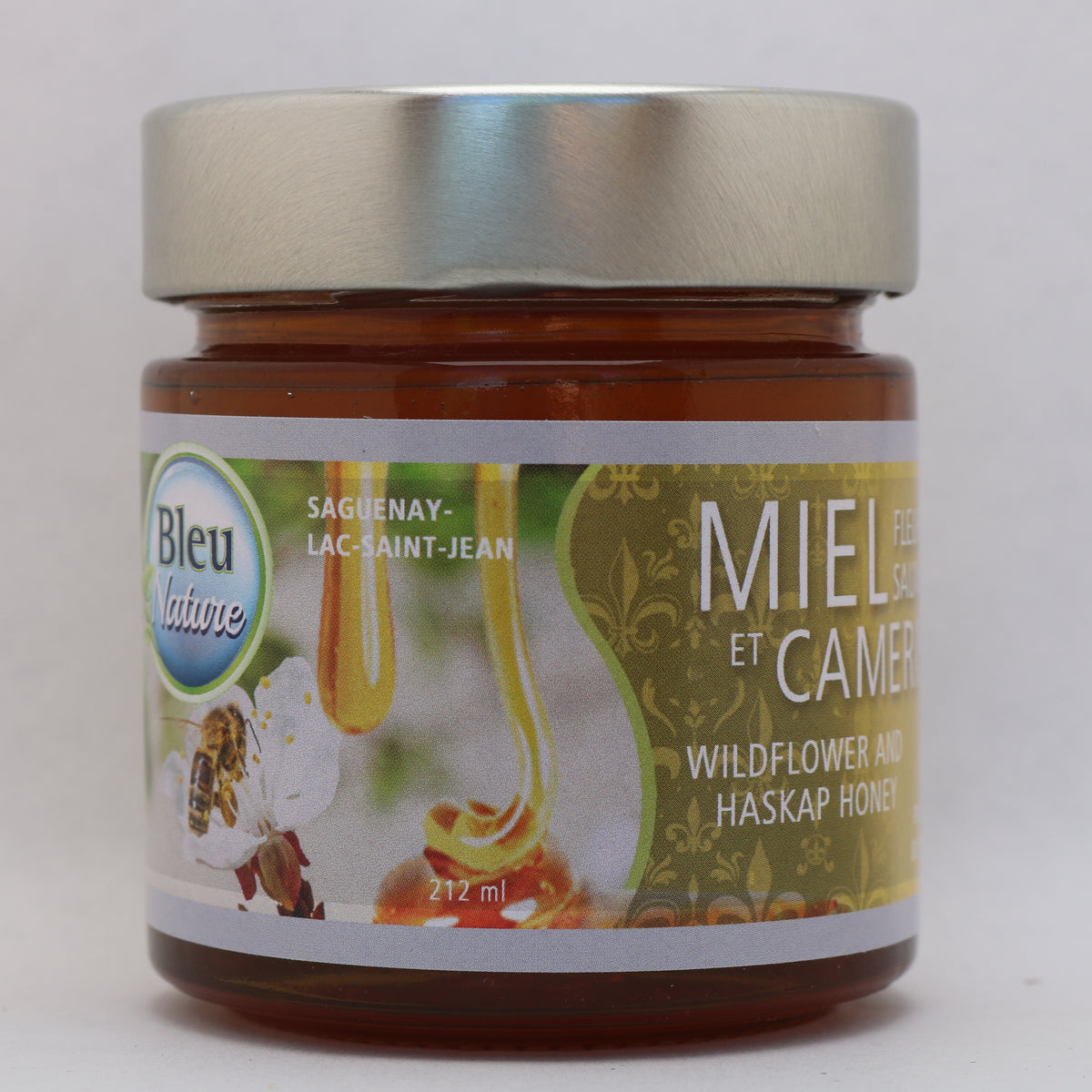 Miel fleurs sauvages et camerises - 212ml – Bleu Nature